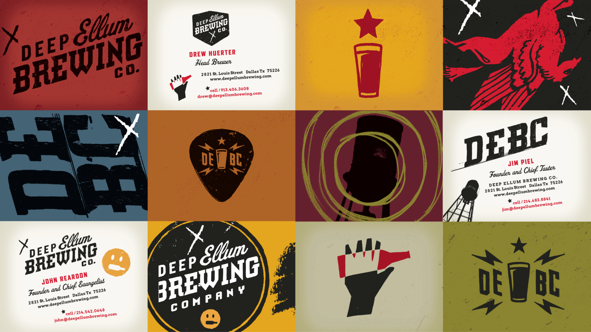 Deep Ellum Brewing Company - Caliber Creative • Branding | Digital ...