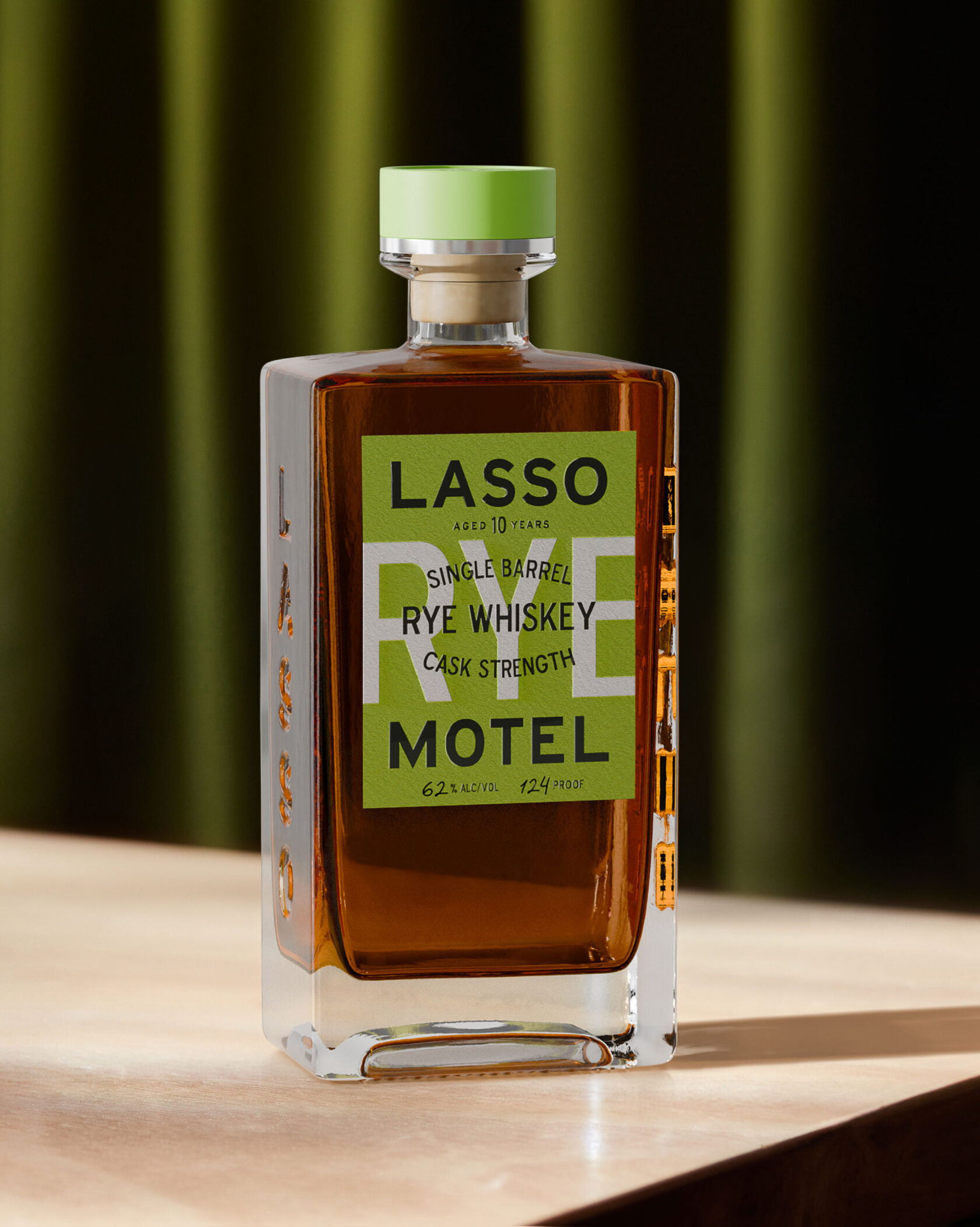Lasso Motel Whiskey Custom Packaging Design